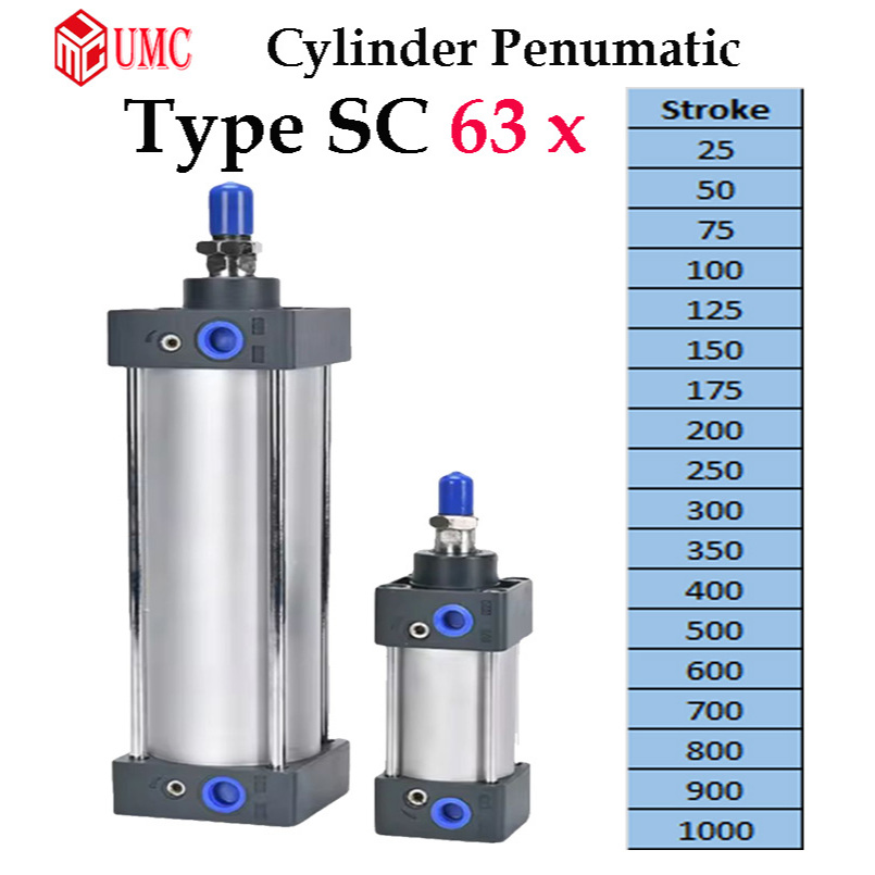 Jual Cylinder pneumatic SC 63 Pneumatik Standard Type SC63 | Shopee Indonesia