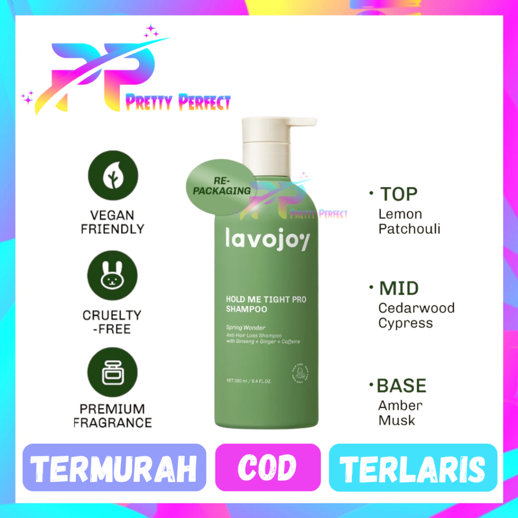 Jual Lavojoy Hold Me Tight Pro Shampoo Spring Wonder | Shopee Indonesia