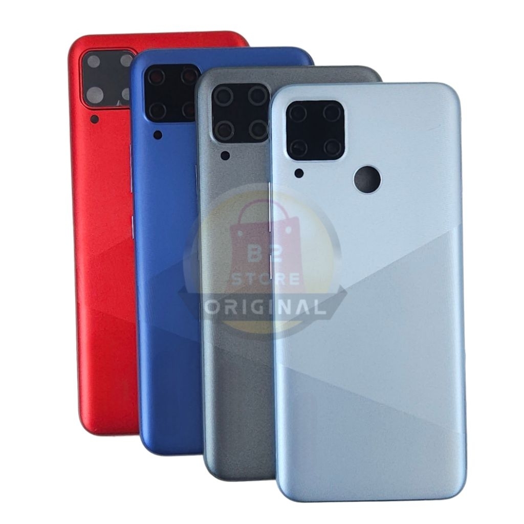 Jual BACKDOOR - BACKCOVER - BACK CASING FOR REALME C15 TUTUP BELAKANG ...