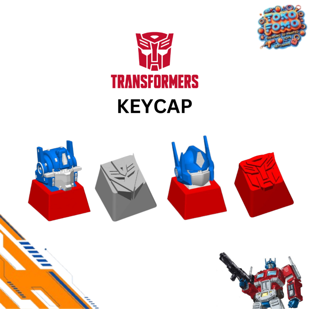 Jual TOKO FOMO Transformer Theme Keycaps Logo / Optimus Prime ...