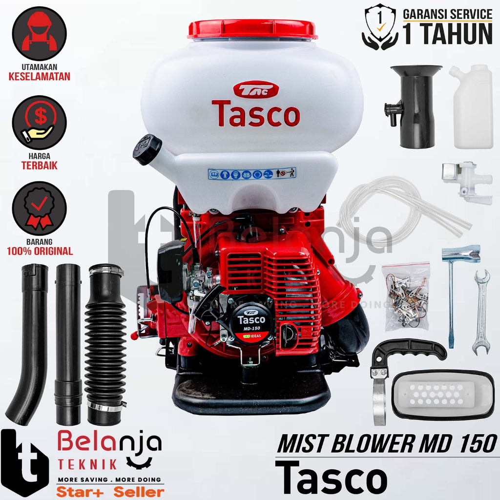 Jual Tasco Mesin Blower Tangan Bensin MD 150 Engine Blower MB150 ...