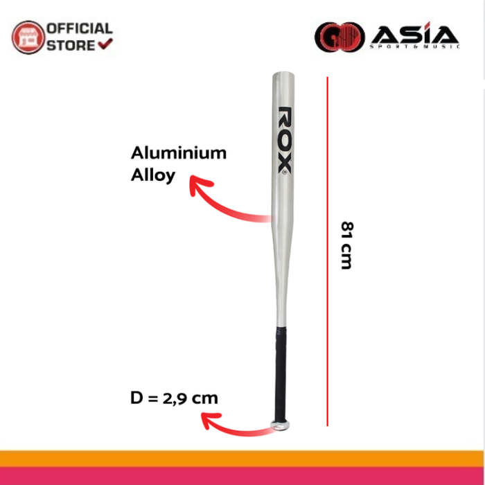 Jual Stick Soft Ball Rox Tongkat 32 Inch | Soft Ball | Stick Softball ...