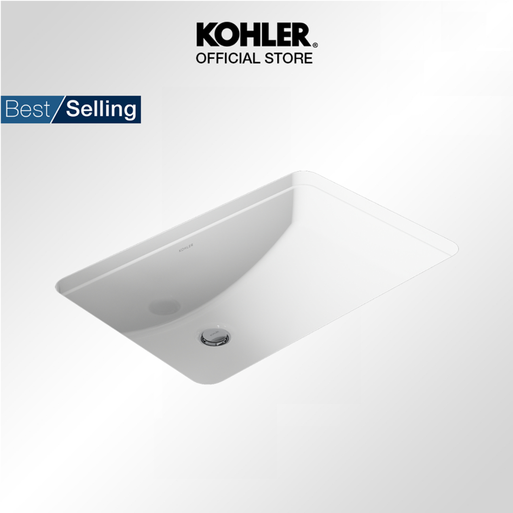 Jual KOHLER Ladena Wastafel / Lavatory Under-counter 21" Rectangular ...
