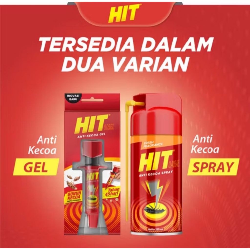 Jual HIT ANTI KECOA SPRAY 150ml/ANTI KECOA GEL | Shopee Indonesia