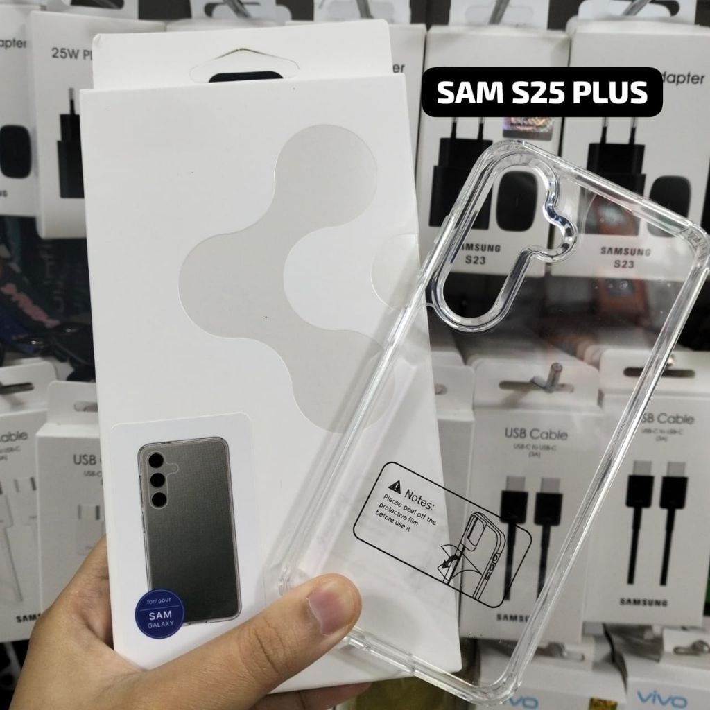 Jual Case Bening SAM S25 Plus Casing Bening Crystal | Shopee Indonesia