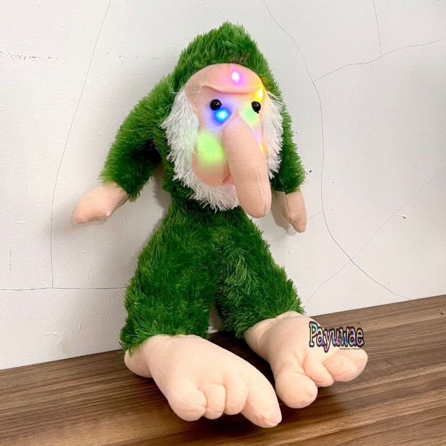 Jual BONEKA ANOMALI BERBER PATAPIM UKURAN 30CM PAKAI LAMPU LED MAINAN ...