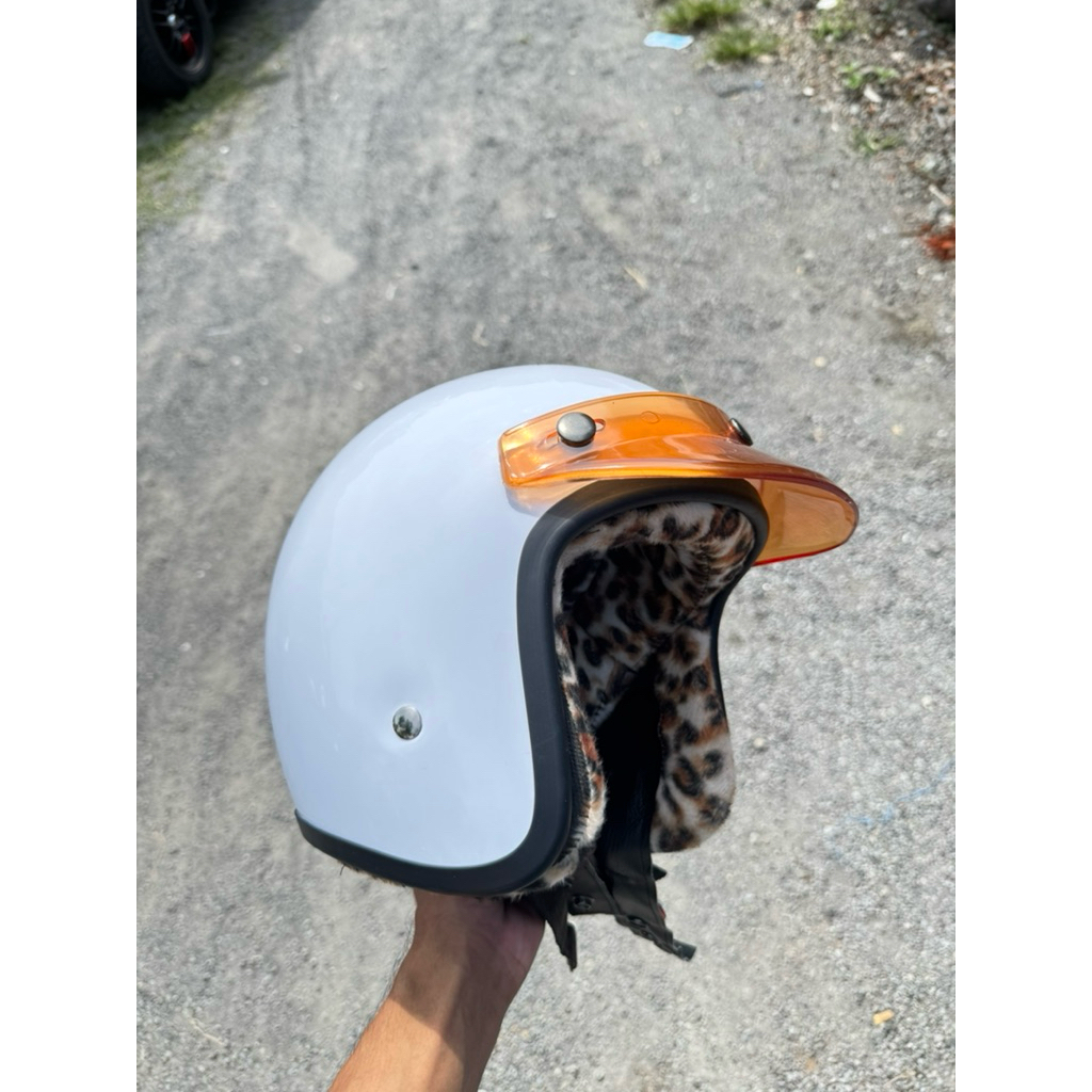 Jual Slimhead SNI Putih busa motif leopard | Shopee Indonesia