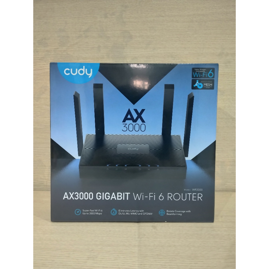 Jual Cudy AX3000 WiFi 6 Wireless Router, Wireless Dual Band Gigabit ...