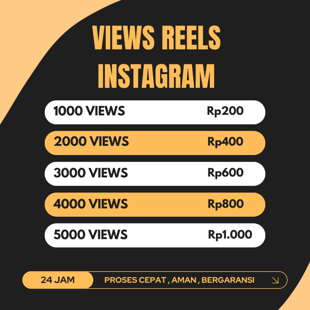 Jual INSTA GRAM REELS VIEWS TINGKATKAN VIEWS NO DROP - PANELGRAM ...