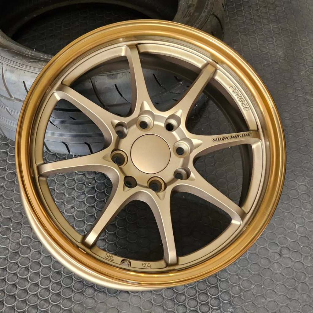 Jual Velg Volk Rays Ce28 Ring 15 Lebar 7 ET 35 PCD 4x100/114 Warna ...