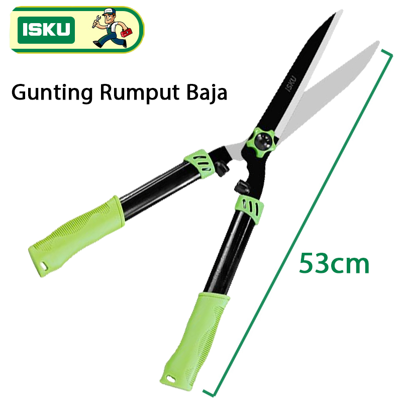 Jual ISKU Gunting Rumput Taman Gunting Tanaman Gunting Dahan Ranting ...