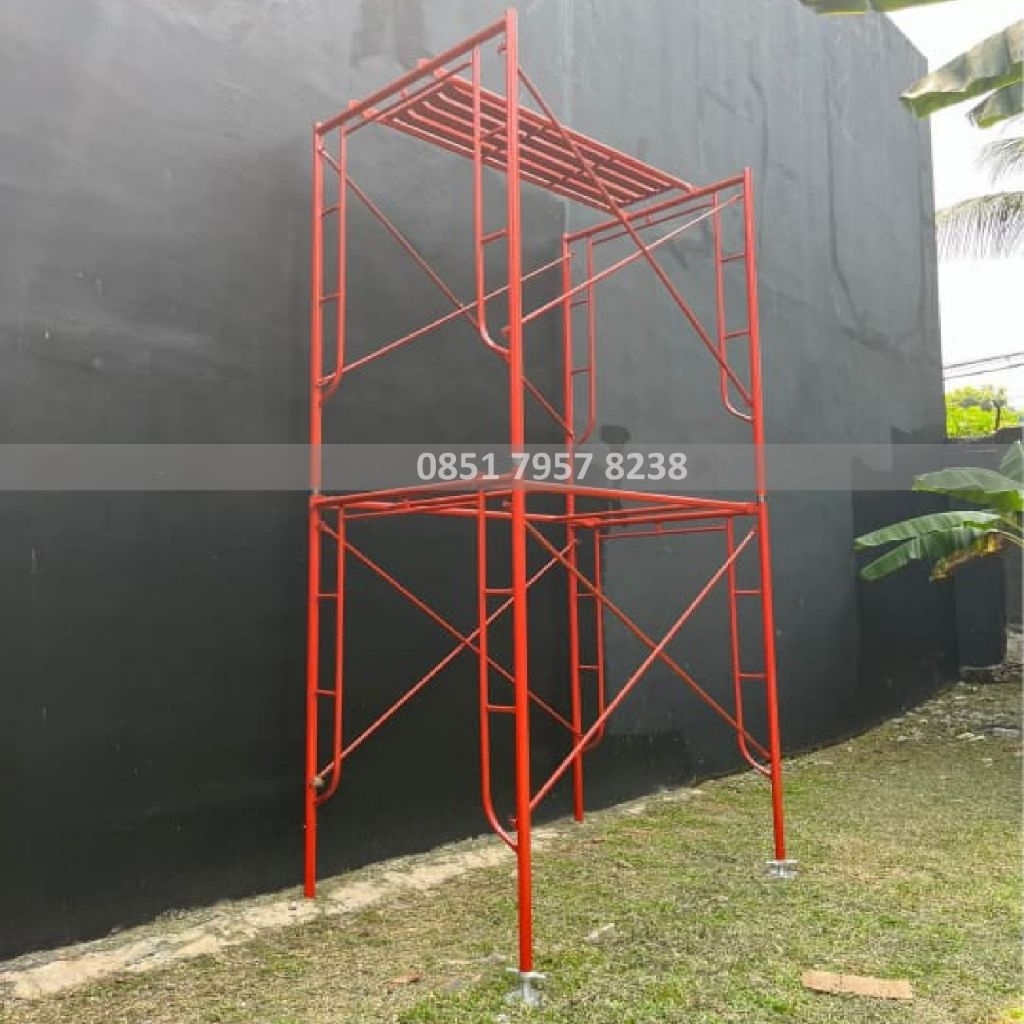 Jual 2 Susun Scaffolding Tinggi 190 + 1 Catwalk / pijakan Steger ...