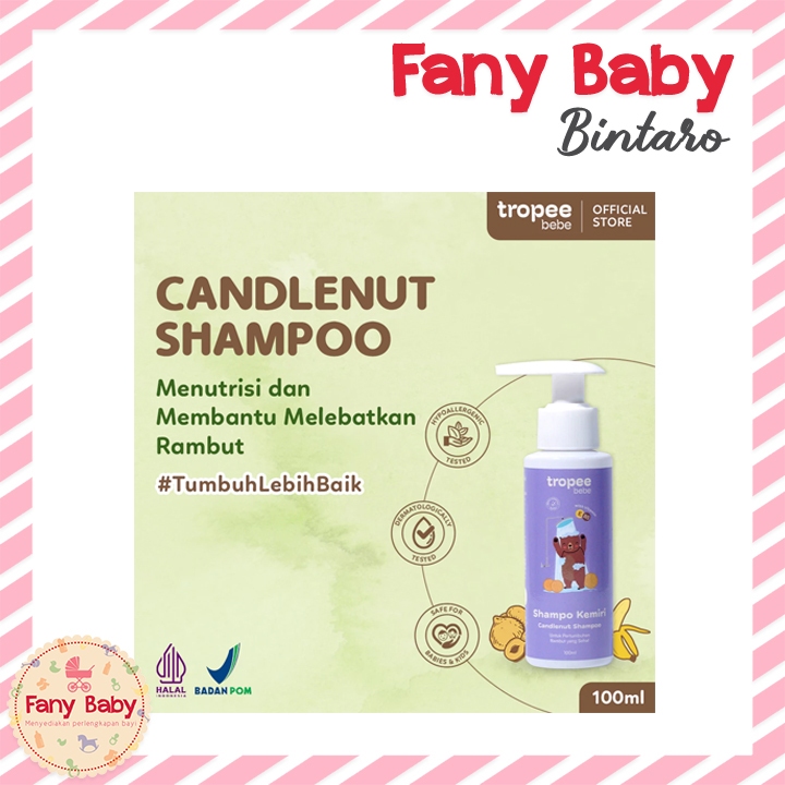 Jual TROPEE BEE SHAMPOO KEMIRI CANDLENUT 100ML | Shopee Indonesia
