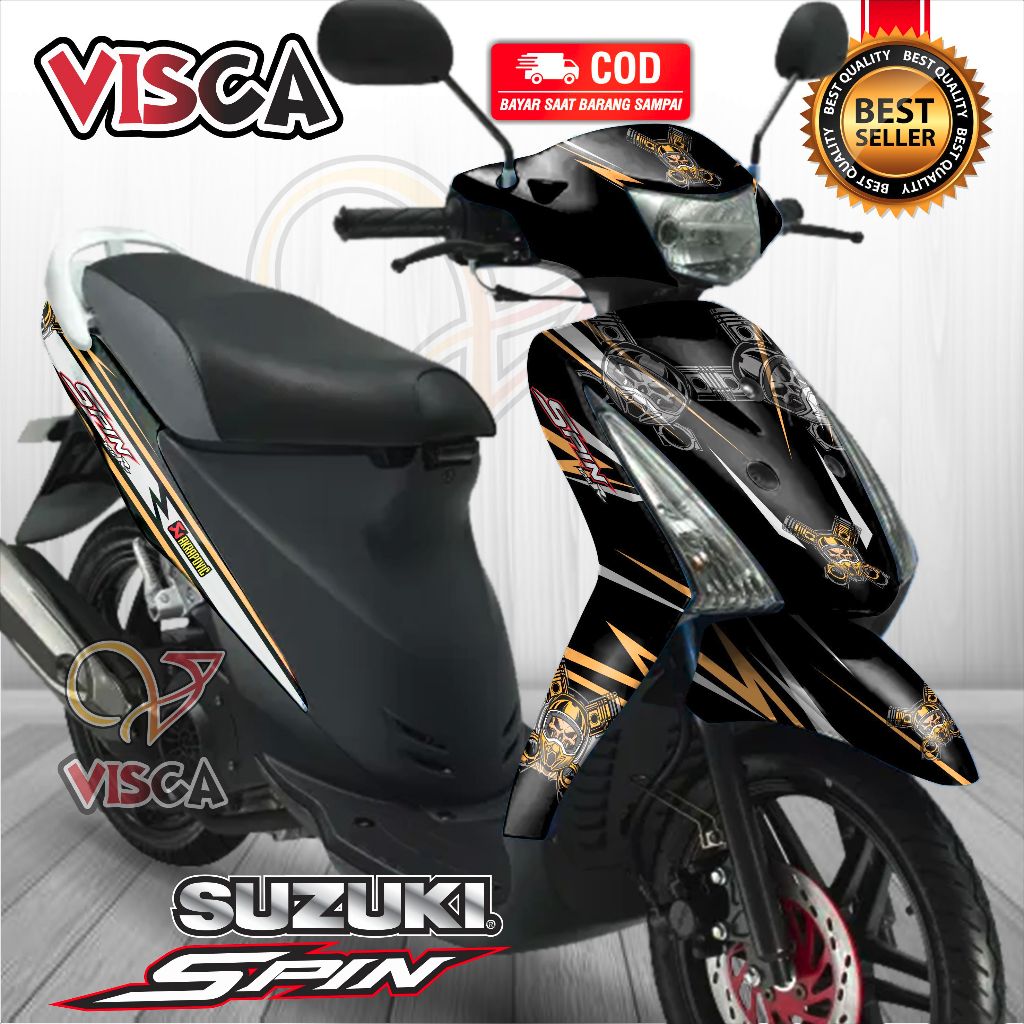 Jual Decal Spin 125 Full Body Stiker Spin 125 Full Body Stiker Motor ...