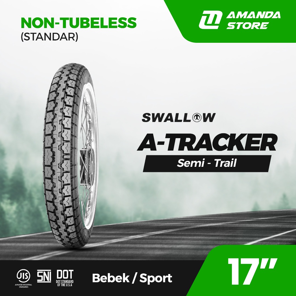 Jual Ban STANDAR Semi Trail Swallow A-TRACKER Ring 17" Tubetype ...