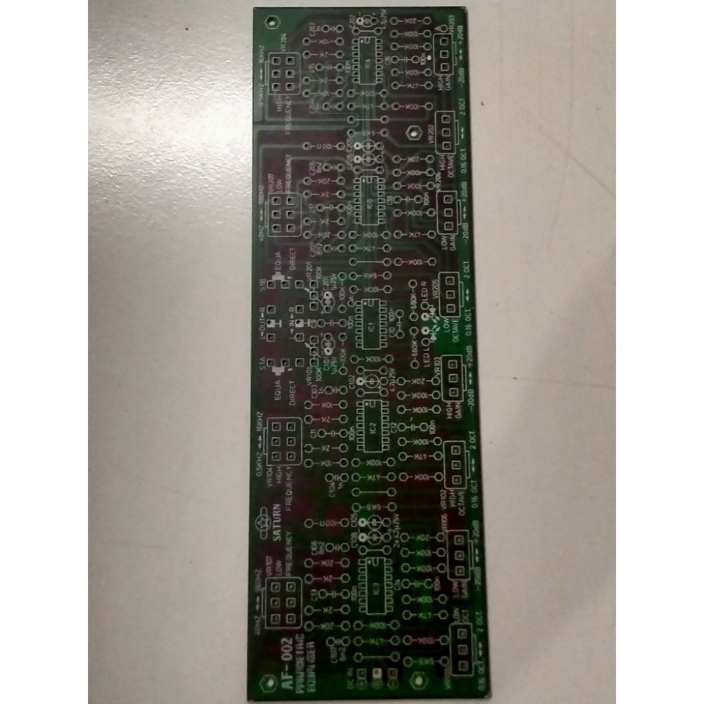 Jual PCB+SKEMATIK AF-002 PARAMETERIC EQUALIZER | Shopee Indonesia