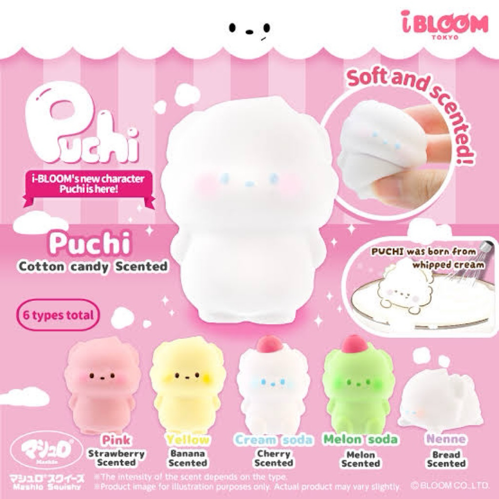 Jual Squishy Ibloom Mini Puchi Capsule Toys Gachapon Kualitas Terbaik 100% Original Japan Super ...