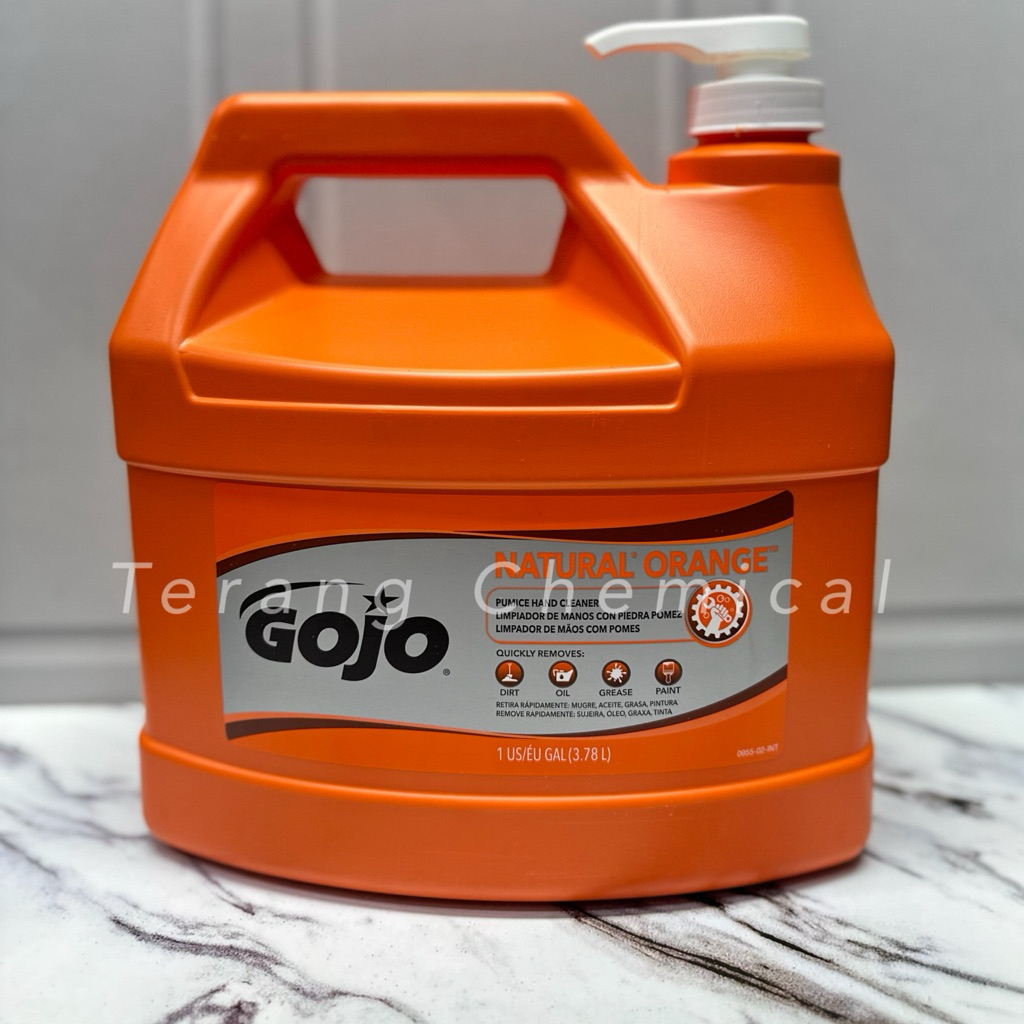 Jual GOJO HAND CLEANER NATURAL ORANGE 3.78 Liter | Shopee Indonesia