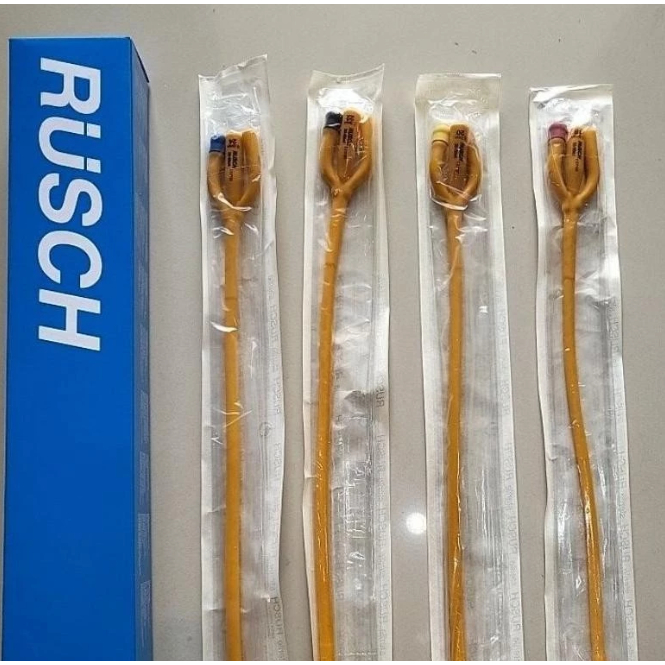Jual Folley Catheter 3 Way Rusch Gold - Selang Kencing - Foley Kateter ...