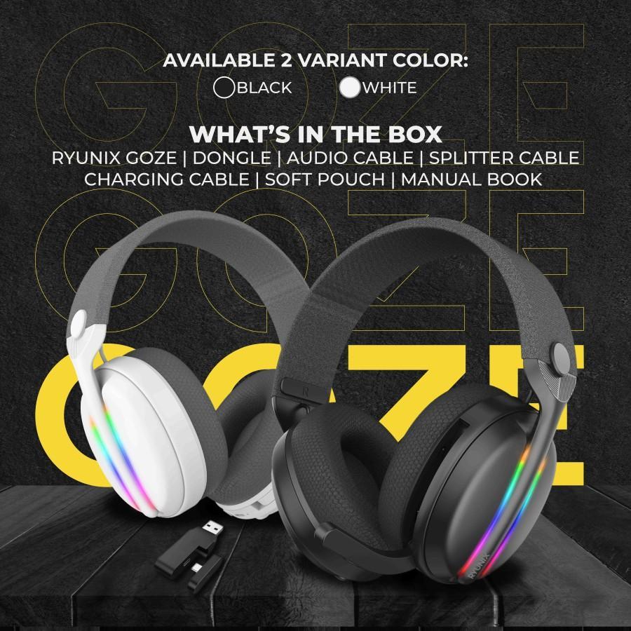 Jual Sades Ryunix HX1 / HX-1 Goze Headset Gaming Wireless Bluetooth ...