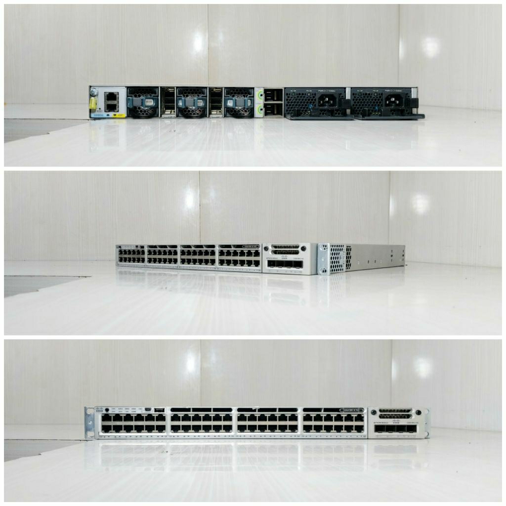 Jual Switch Cisco Catalyst 3850 WS-C3850-48T-L V07 C3850-NM-2-10G ...