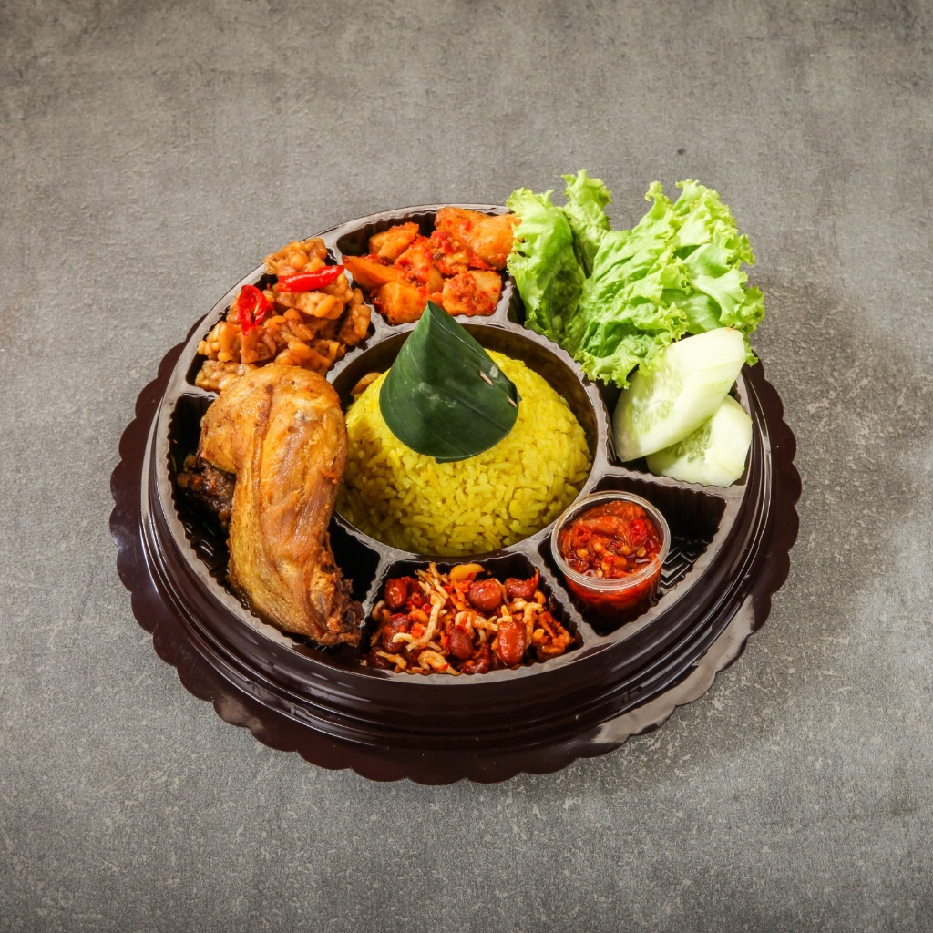 Jual Tumpeng Mini Nasi Kuning Special Ayam Goreng untuk Bingkisan Ulang Tahun, Syukuran ...