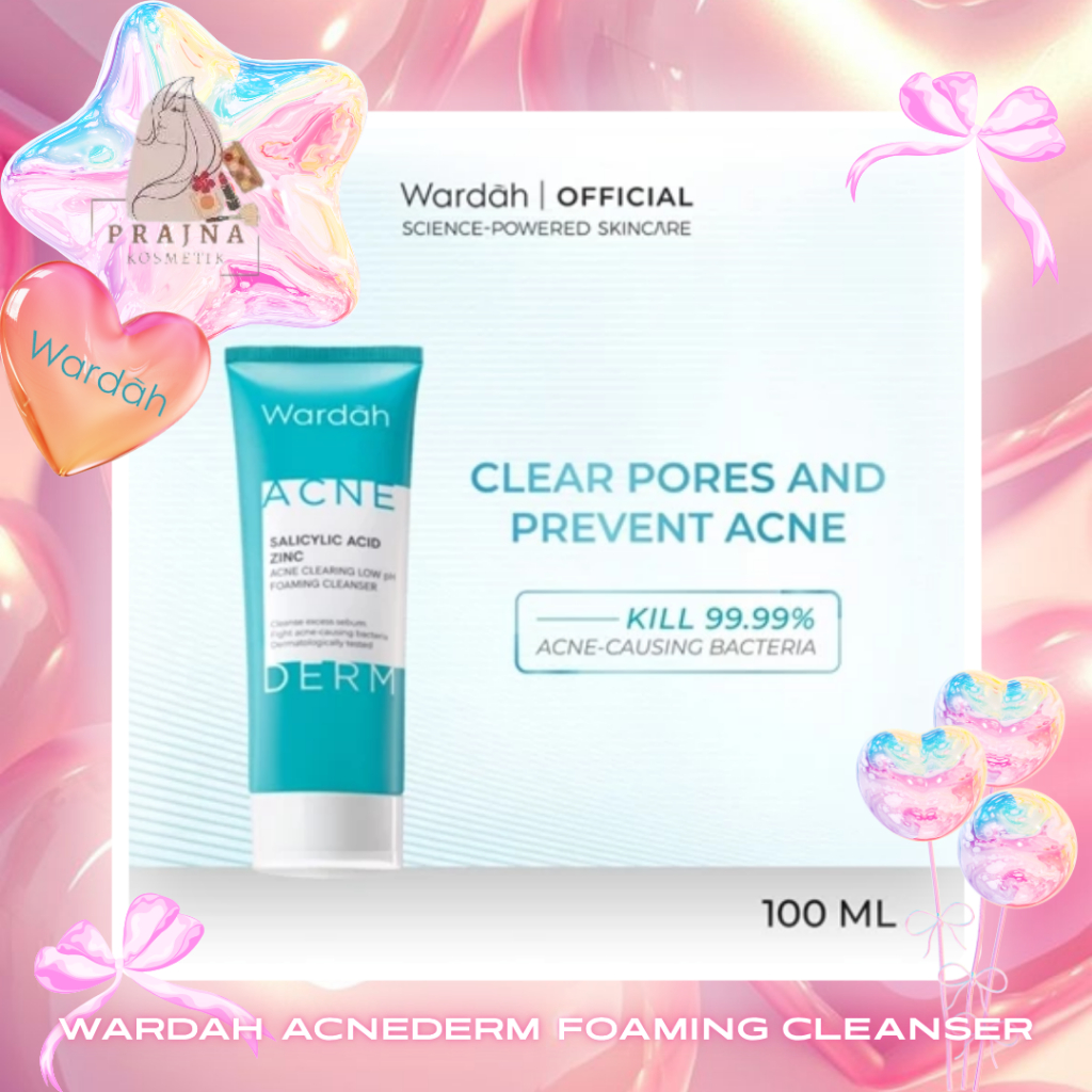 Jual WARDAH Acnederm Salicylic Acid Zinc Acne Clearing Low pH Foaming ...