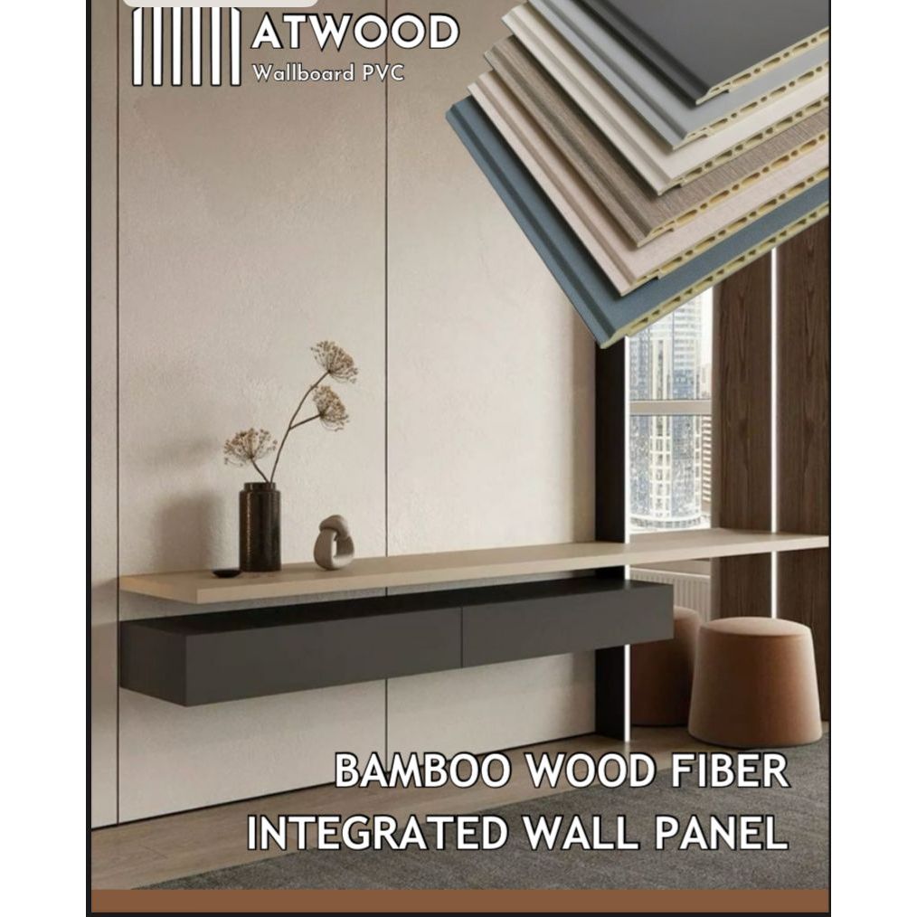 Jual Atwood Wallboard WPC Kayu | Fabric | Marmer Panel Dinding tebal ...