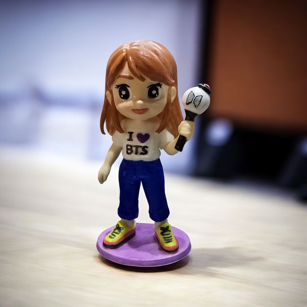 Jual custom figure chibi | action figure | bts army figure | Shopee ...
