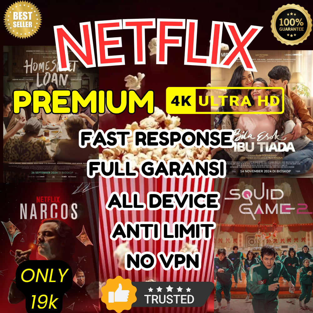 Jual Netplikk Premium 4k ultra hd anti limit amanah full garansi promo ...