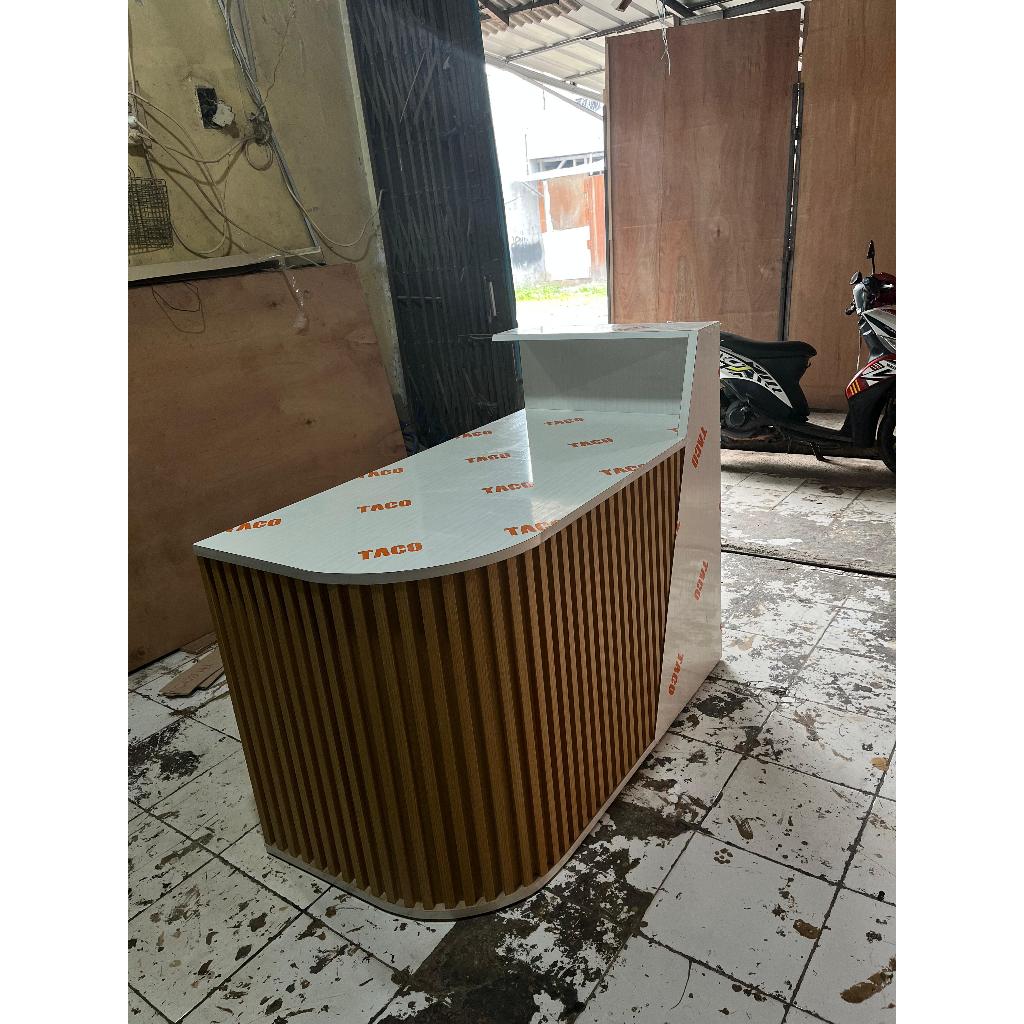 Jual meja bar cafe/meja bar custom/meja coffee / meja kasir simple ...