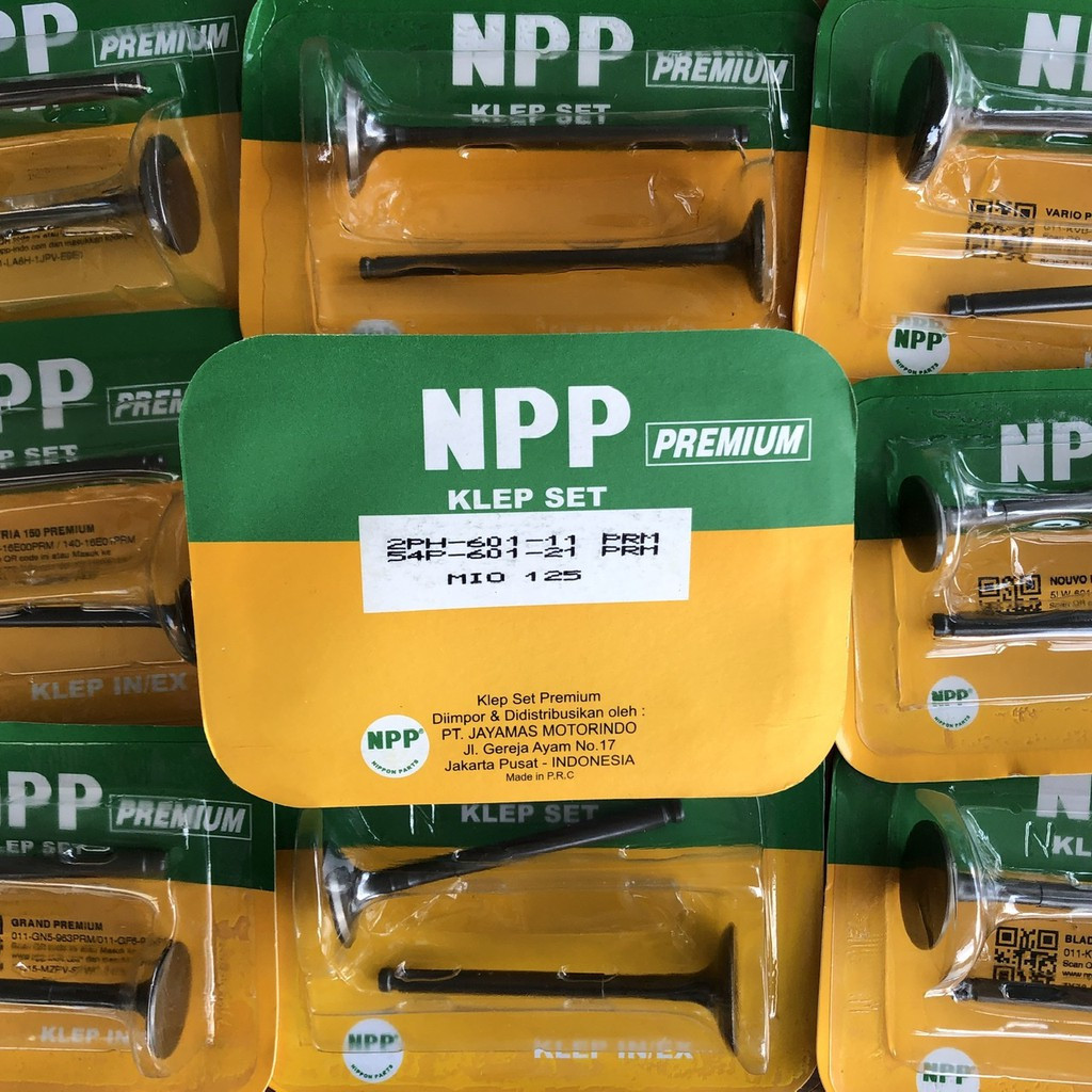 Jual 2PH-601-11 Klep Set Yamaha Mio M3, Mio 125, Mio J, GT, SOul GT, XRide, FIno Fi NPP PART ...