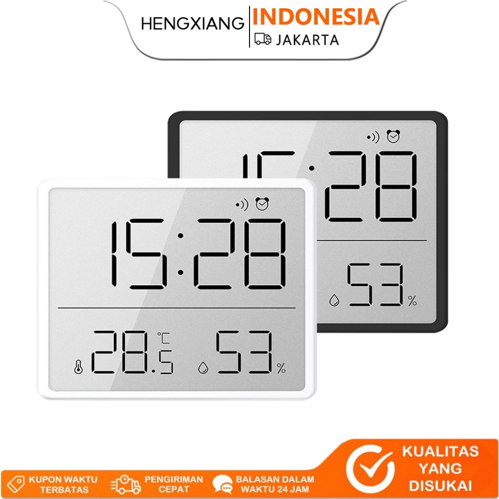 Jual 3life Jam Alarm Digital dengan Sensor Suhu & Kelembaban - Tampil ...