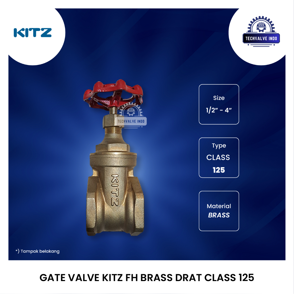 Jual GATE VALVE KITZ KUNINGAN 4" INCH DRAT ORIGINAL | Shopee Indonesia