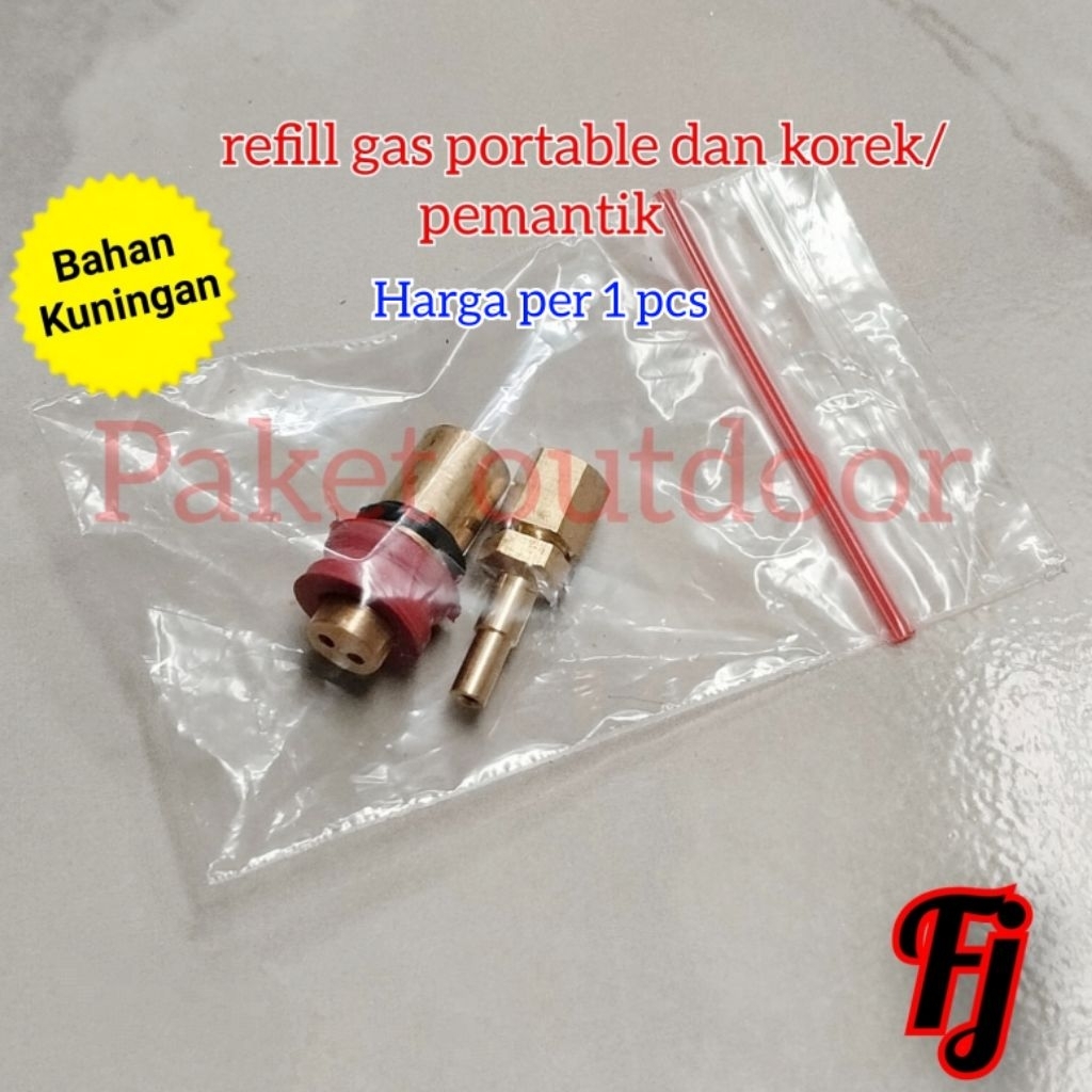 Jual Alat isi ulang gas PORTABLE refill gas kaleng portable simple ...