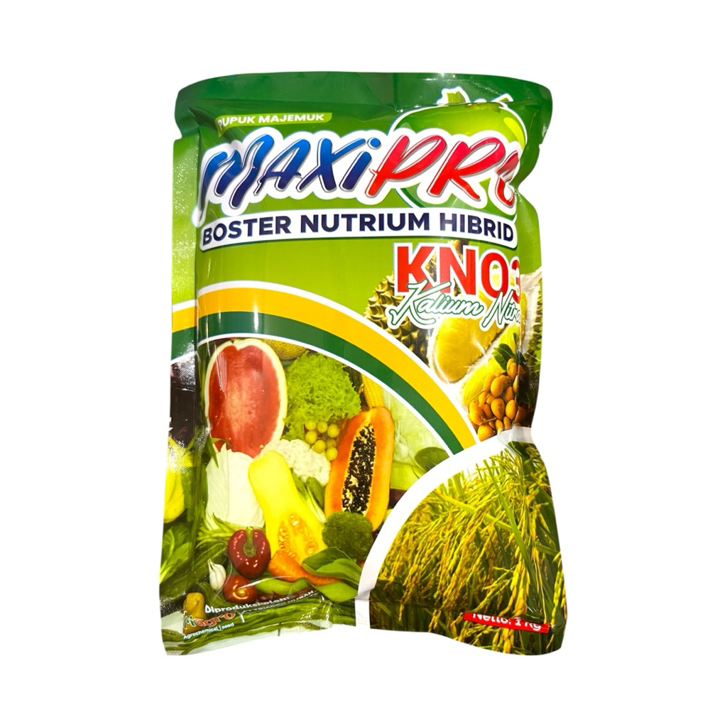 Jual Kno3 Kalium Nitrat MaxiPro Boster Natrium Hibrid Kemasan 1kg ...