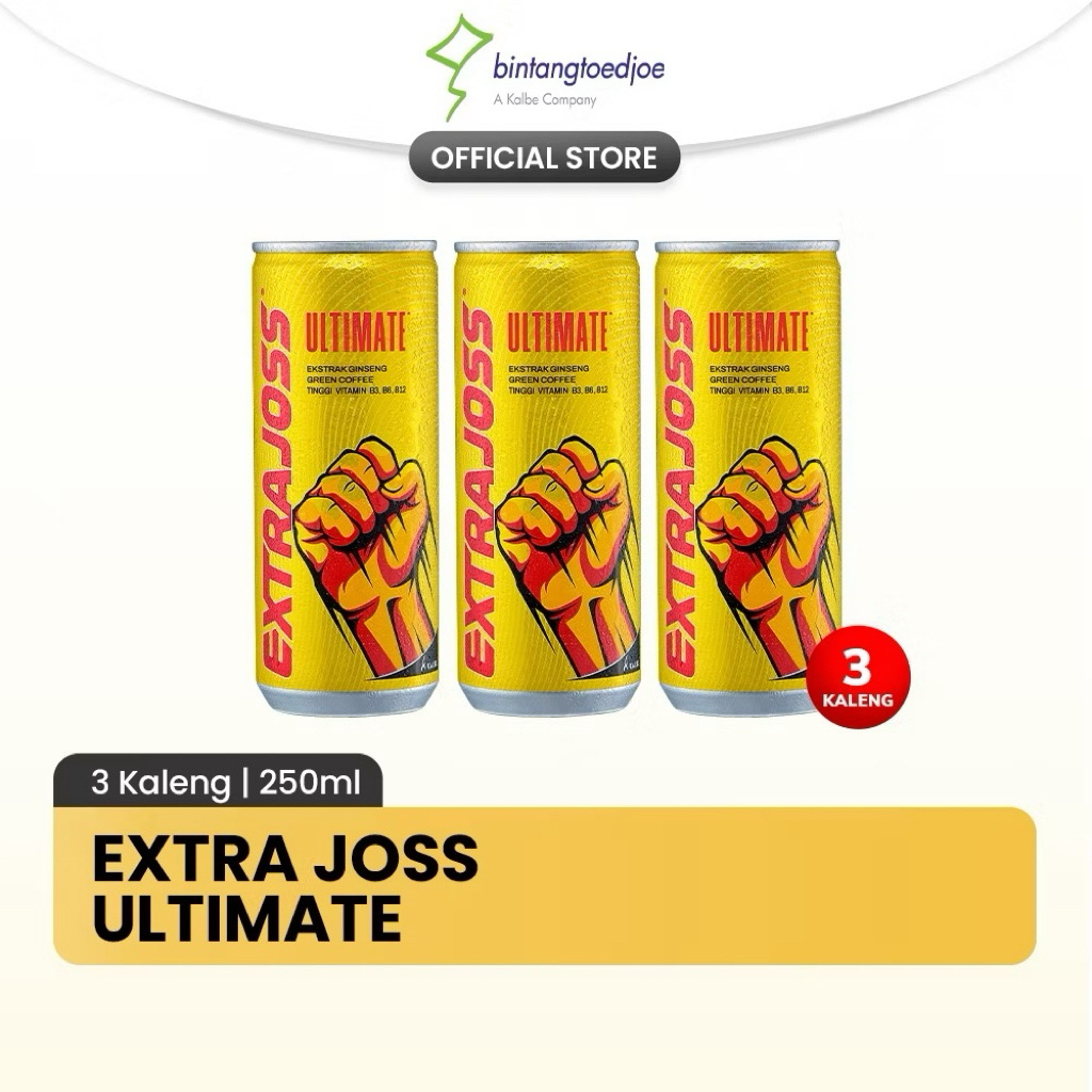 Jual Extra Joss Ultimate 3 Kaleng | Shopee Indonesia