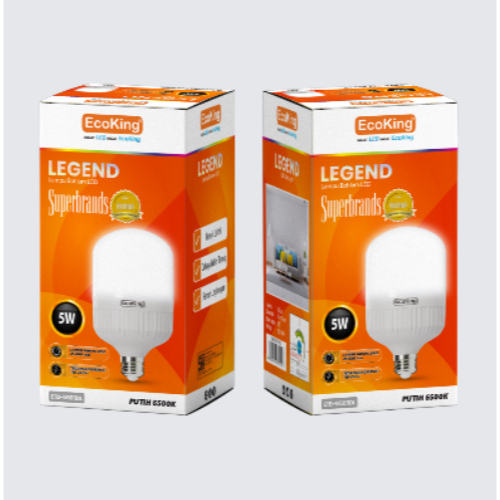 Jual Lampu LED T Bulb LED Legend Daylight 6500K 5W/10W/15W/20W/30W ...