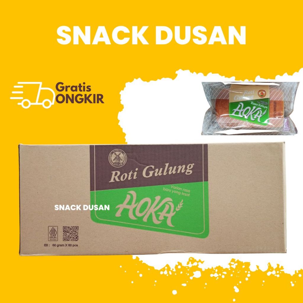 Jual [DUS] AOKA ROTI GULUNG ALL VARIAN ROGUL ROTI GULUNG SELAI ROTI ...