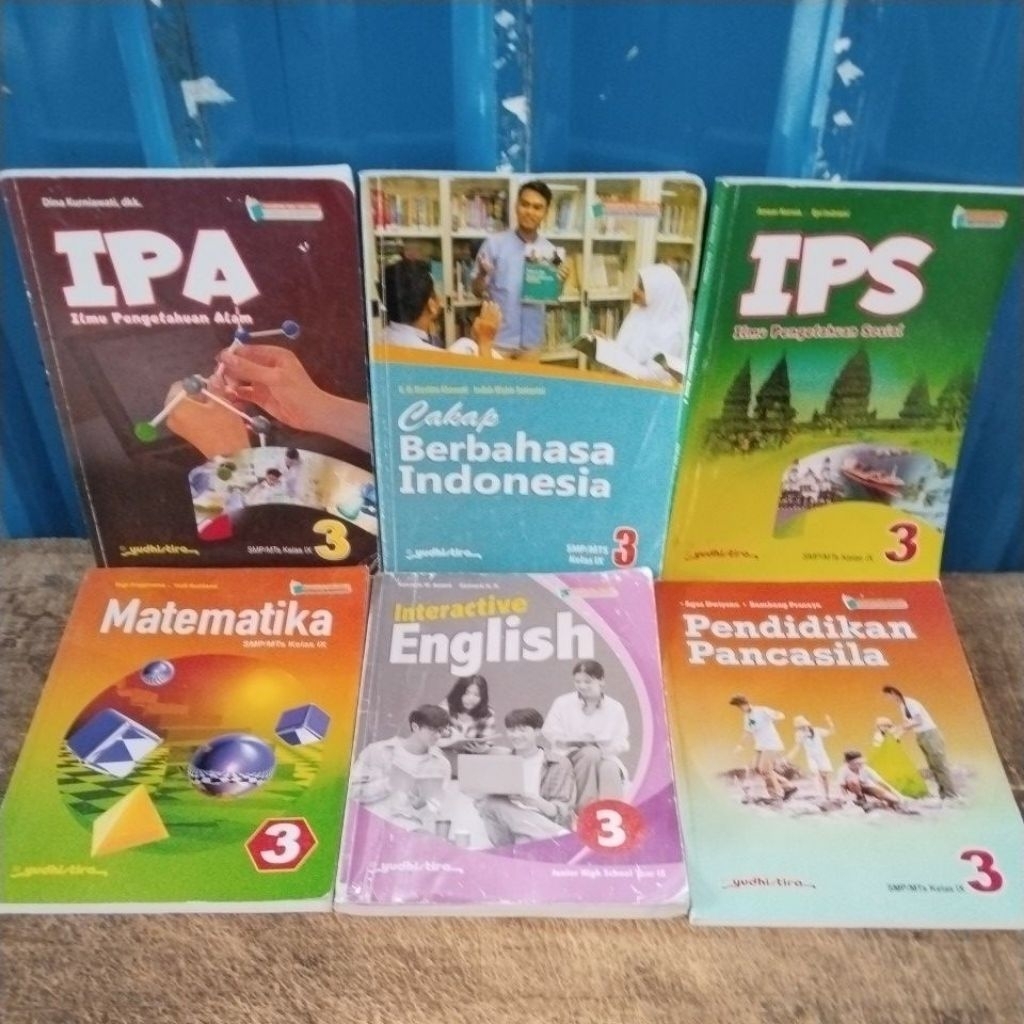 Jual BUKU PAKET IPA, BAHASA INDONESIA, IPS, MATEMATIKA, BAHASA INGGRIS, PENDIDIKAN PANCASILA ...