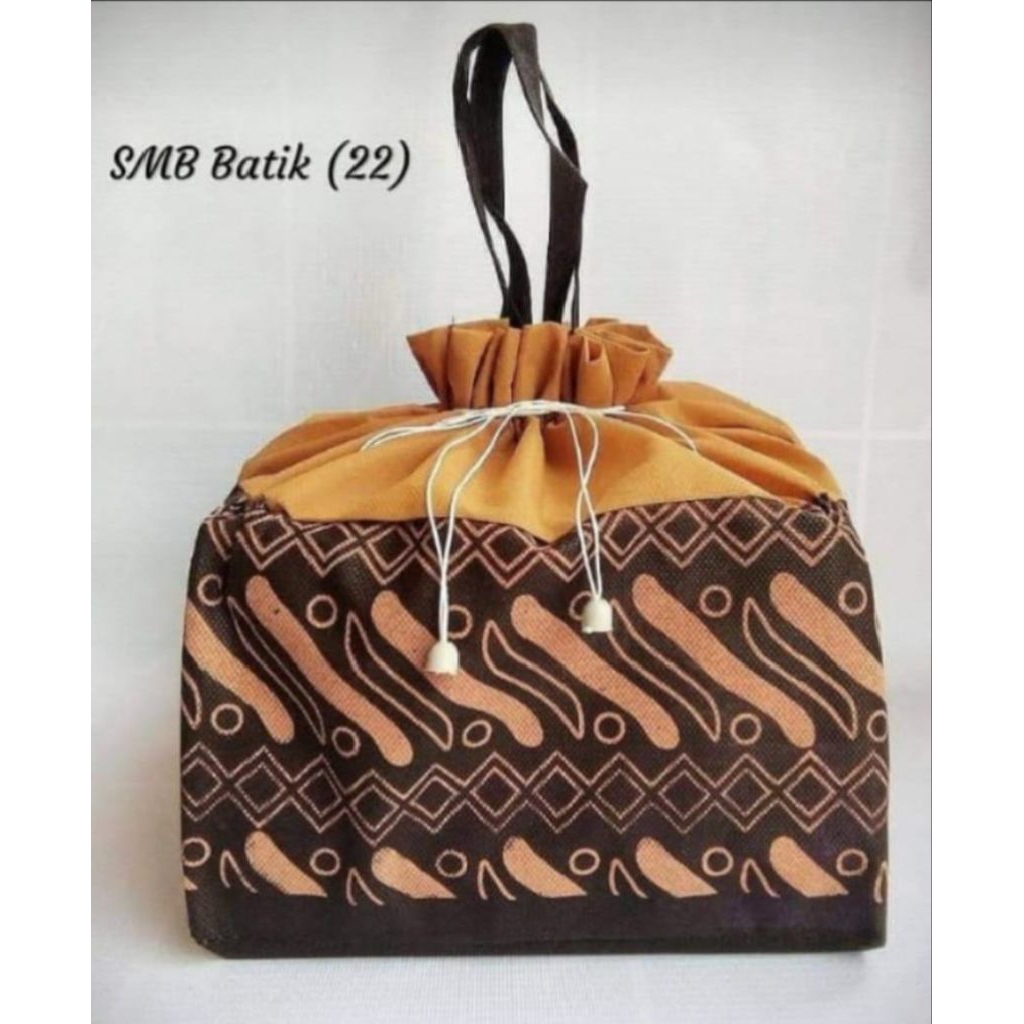 Jual Tas Hajatan batik ukuran 22x22 isi 12 pcs | Shopee Indonesia