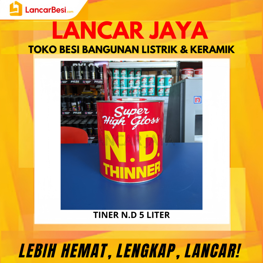 Jual Thinner ND 5 Liter | Pengencer Cat Serba Guna | Shopee Indonesia
