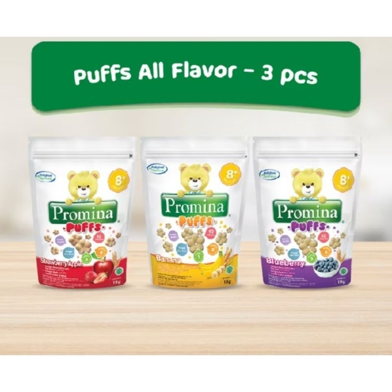 Jual PROMINA PUFFS 15G ALL VARIAN | Shopee Indonesia