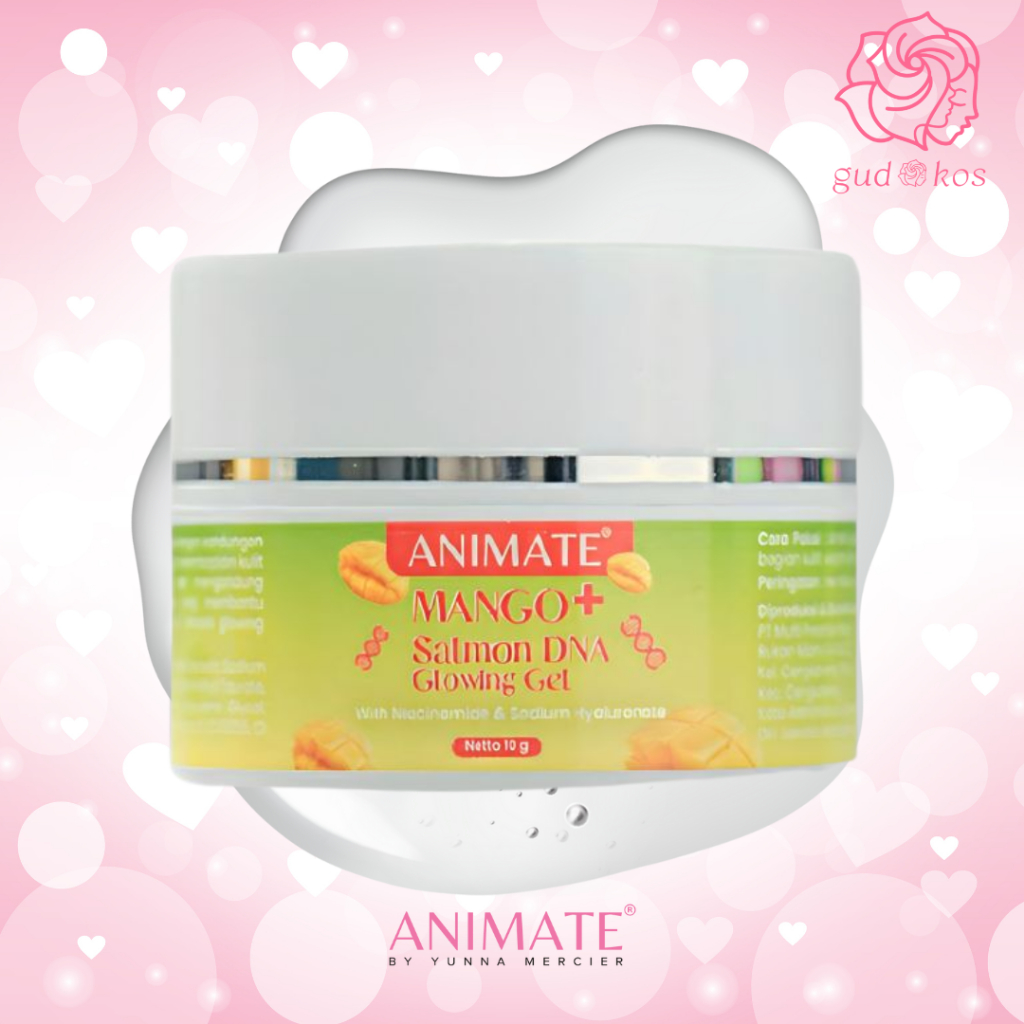 Jual Animate Glowing Gel 10g – Mango + Salmon DNA, Melembapkan ...