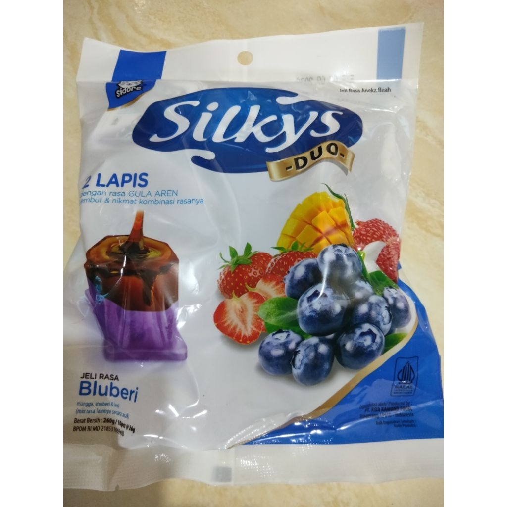 Jual silkys puding blueberry 260gr | Shopee Indonesia