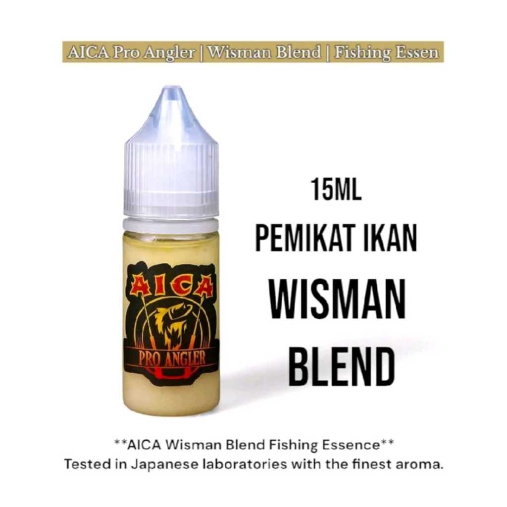 Jual AICA Pro Angler Wisman Blend Pemikat Ikan 15ML | Shopee Indonesia