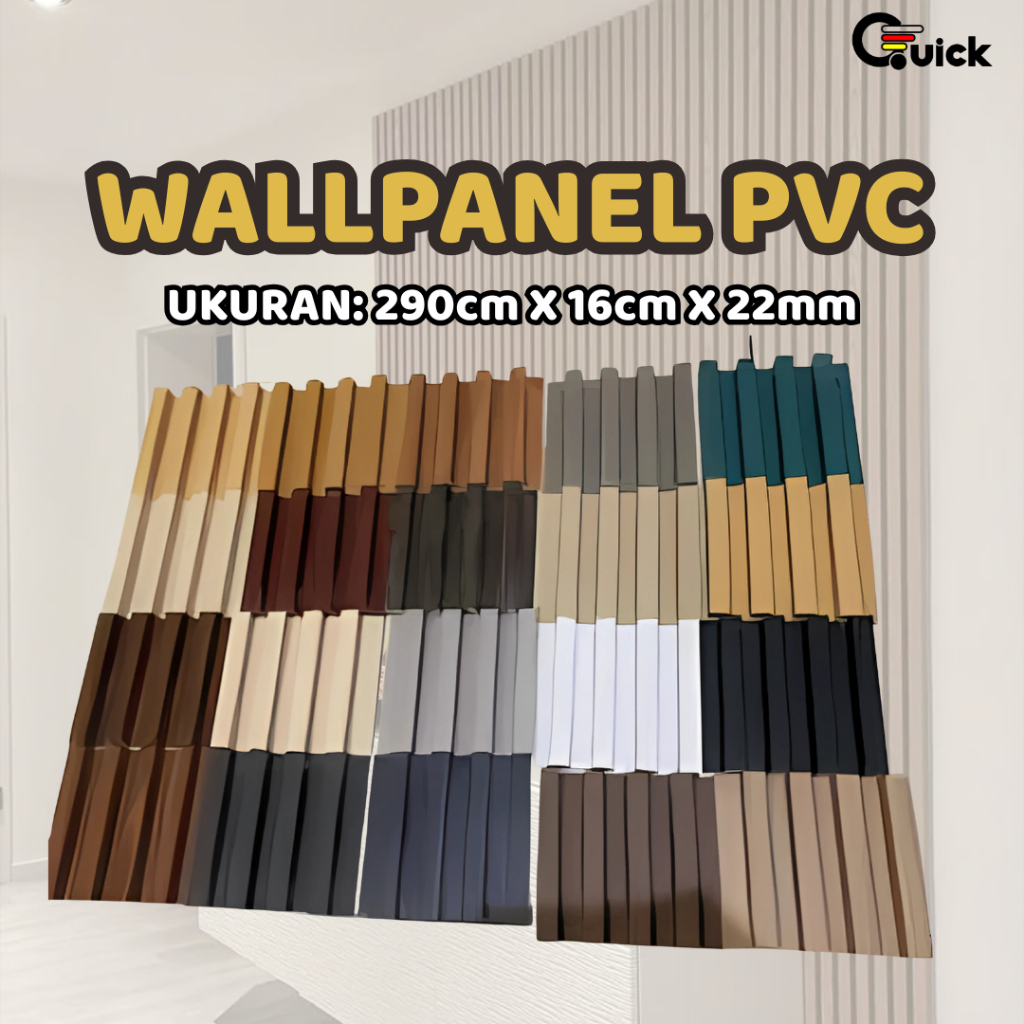 Jual Kisi Kisi Wallpanel PVC Wall Panel WPC Wood Panel | Wallpanel ...