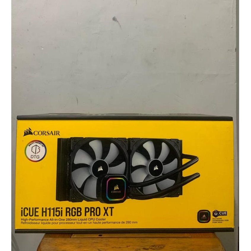 Jual WATERCOOLING iCUE H115i RGB PRO XT Liquid CPU Cooler | NEW OLD STOCK | Shopee Indonesia
