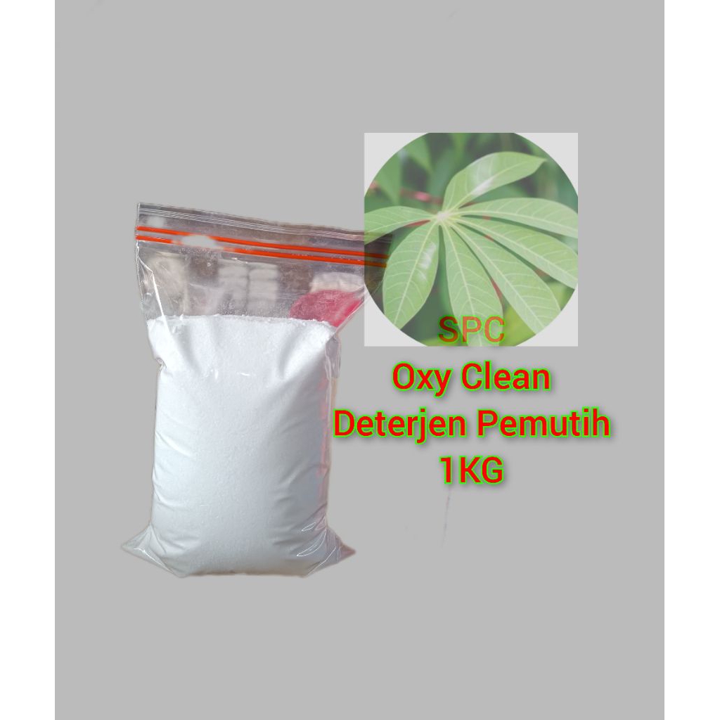 Jual SPC / OXY CLEAN / PEMUTIH PAKAIAN 1KG | Shopee Indonesia