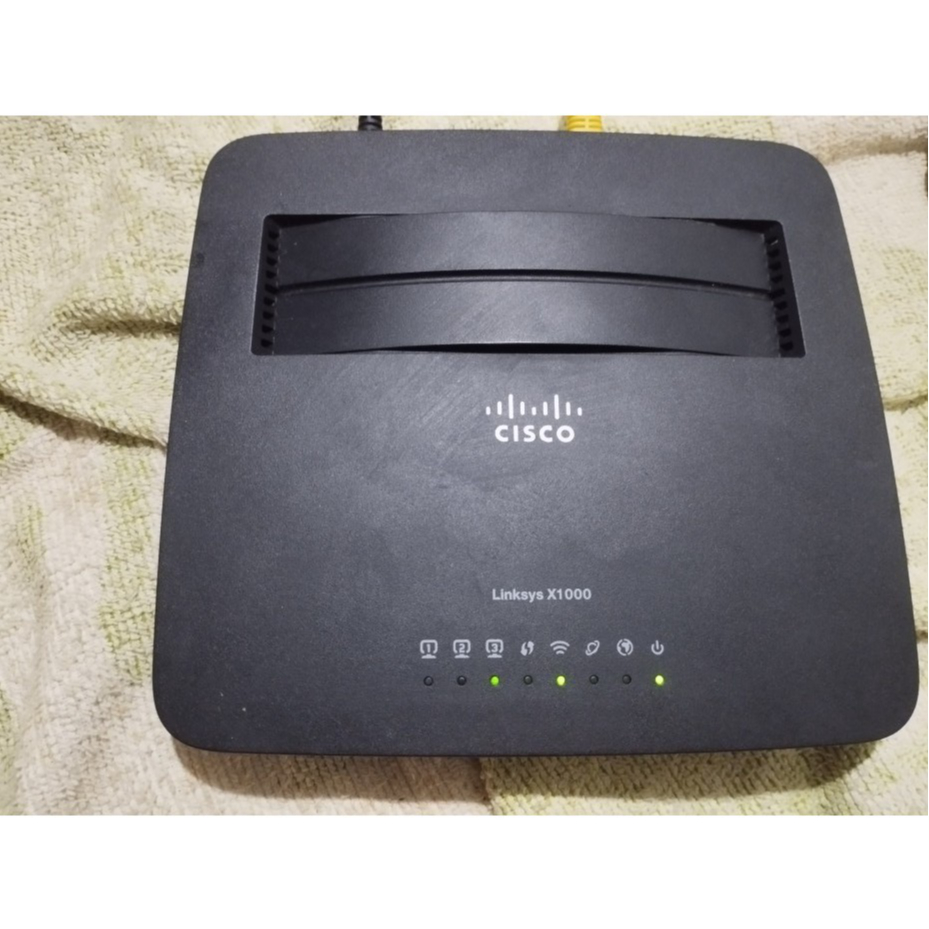 Jual Linksys X1000 X 1000 N300 Wi-Fi Router with ADSL2 Plus Modem ...